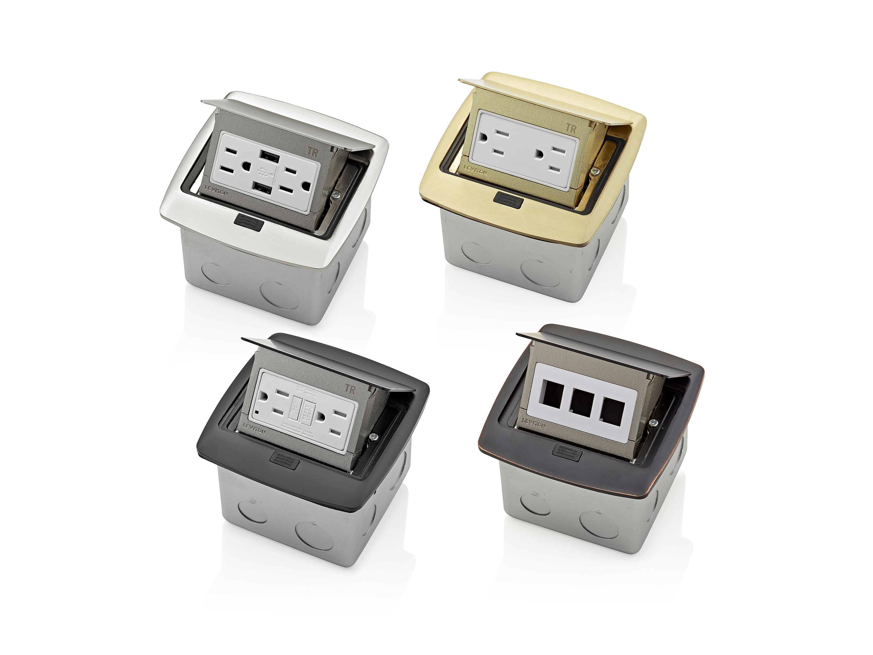 Leviton Announces New Pop-Up Floor Box Devices - Residential Systems Leviton Announces New Pop-Up Floor Box Devices - Residential Systems