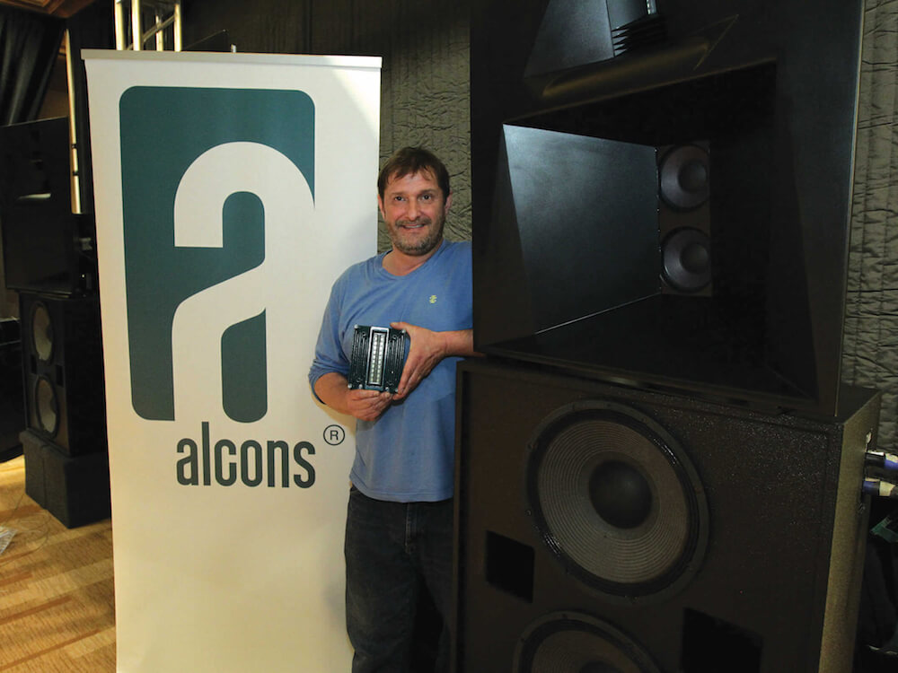 Alcons Audio Press Conference at CEDIA