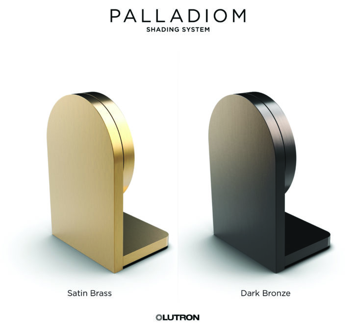 New Finishes for Lutron’s Palladiom Shading System