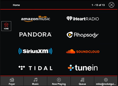 RocketGUI Releases Denon HEOS, Crestron Modules