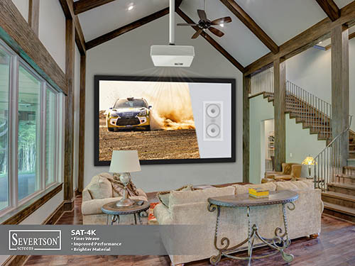 Severtson Screens Brings SAT-4K Projection Screens to 2017 CEDIA