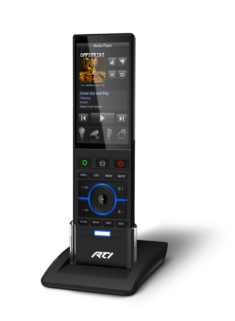 RTI Now Shipping Flagship T4x Handheld Remote Control - Residential Systems