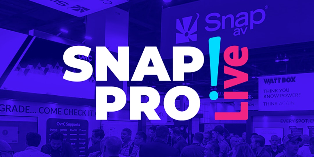 Snap Pro Live Training Sessions Revealed - Residential Systems