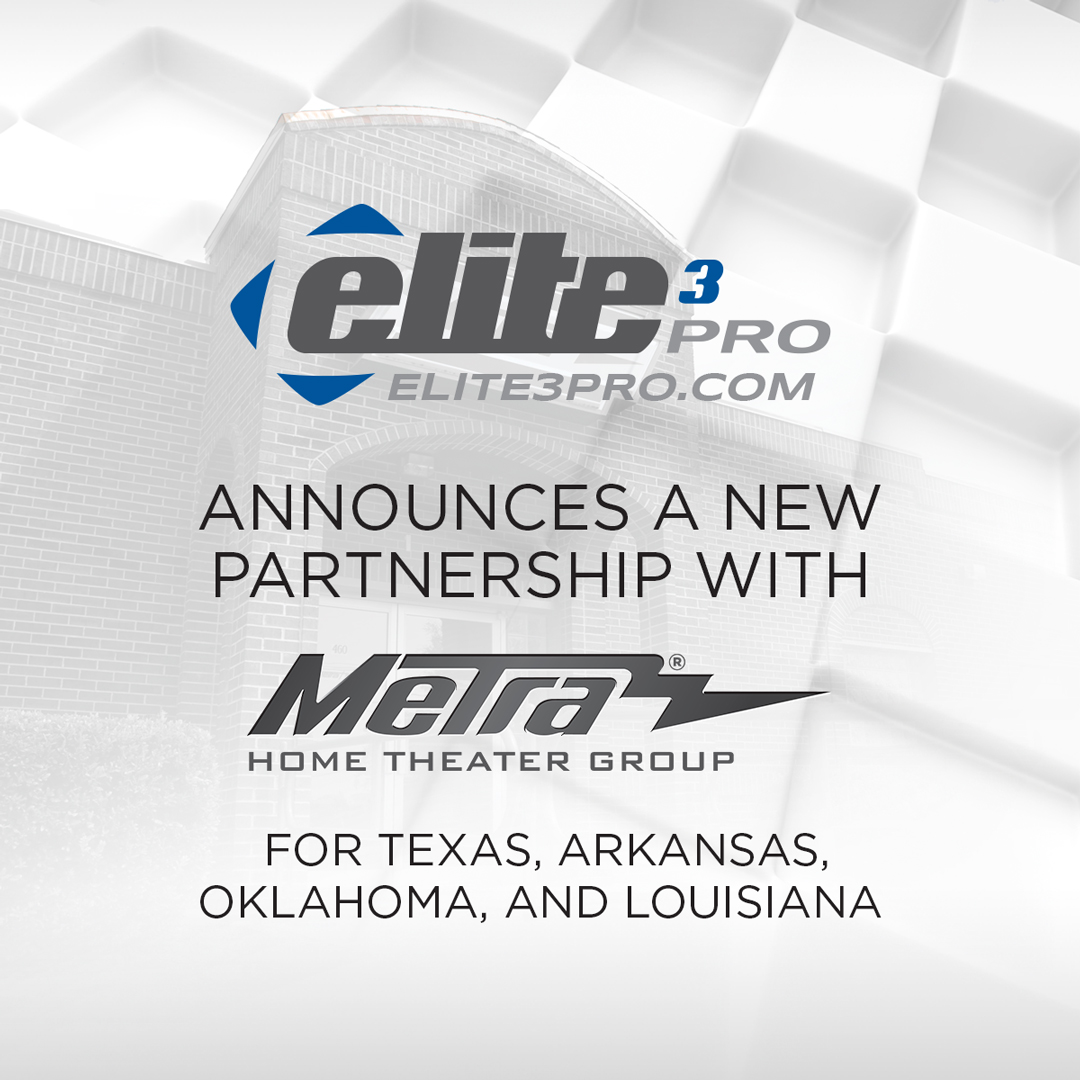 Metra Home Theater Group Now Represented by Elite 3 Pro - Residential ...