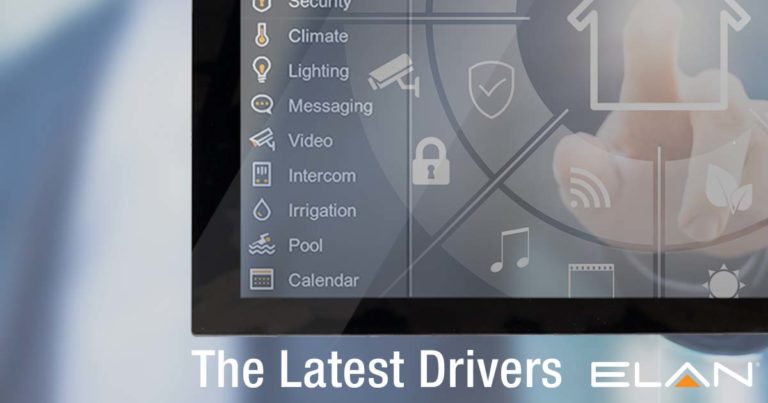 ELAN Releases 27 New Drivers to Integrate with Lutron, Kaleidescape ...