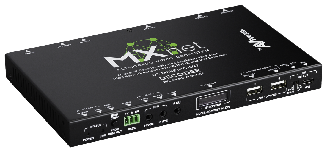 AVPro Edge Release Evolution II MXNET-1G Encoder and Decoder ...