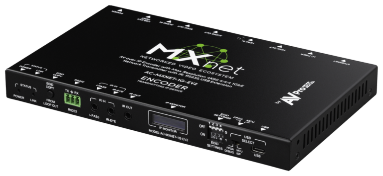 AVPro Edge Release Evolution II MXNET-1G Encoder and Decoder - Residential Systems