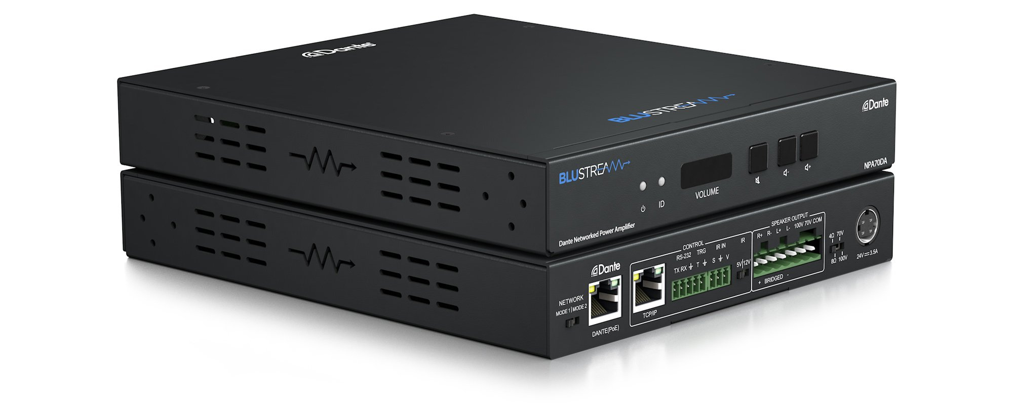 Blustream Debuts NPA70DA Dante-Enabled Power Amplifier - Residential ...