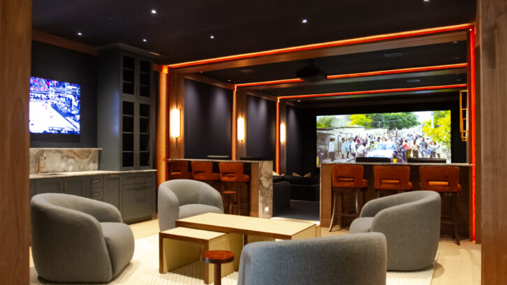 Installation of HD & LCD Video, Audio, Speakers, Lighting & Controls ...