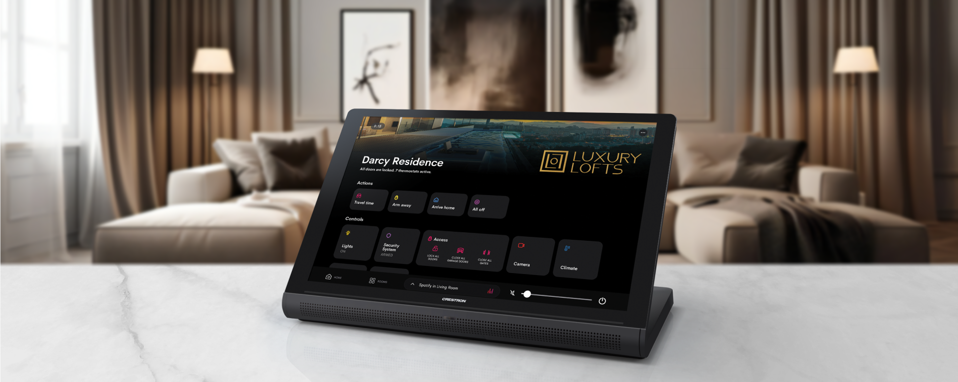 Crestron Home to Unveil Over 20 New Features and Integrations at CEDIA ...