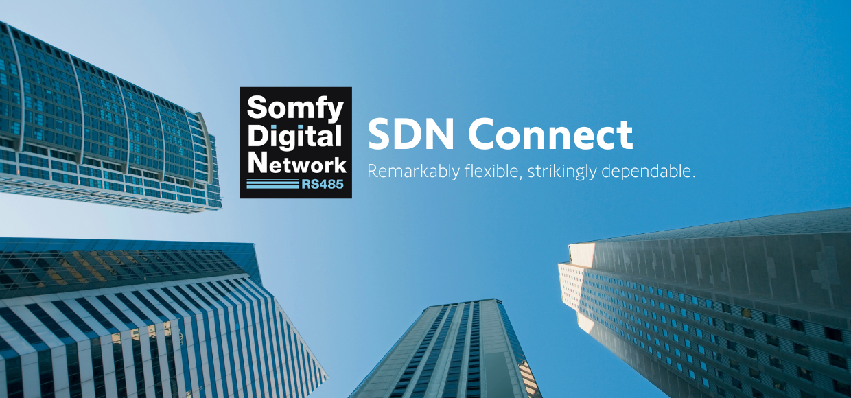 Somfy Launches SDN Connect Digital Network Solution for Commercial Spaces - Residential Systems