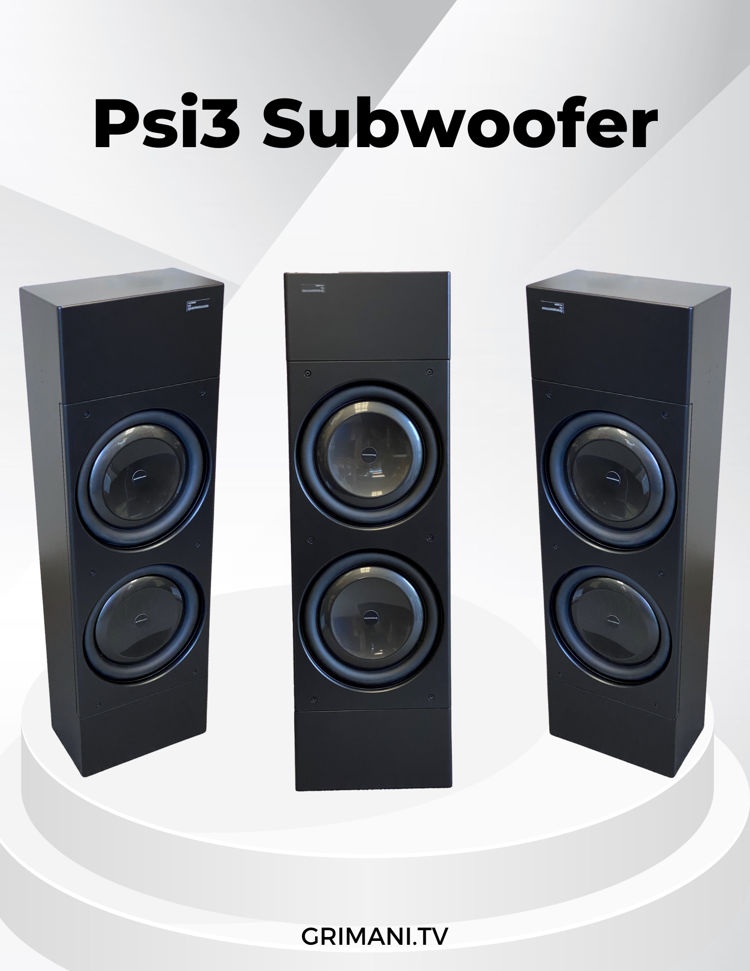 Grimani Systems Unveils the Psi v3 Subwoofer - Residential Systems
