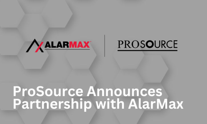 ProSource Announces Partnership with AlarMax - Residential Systems