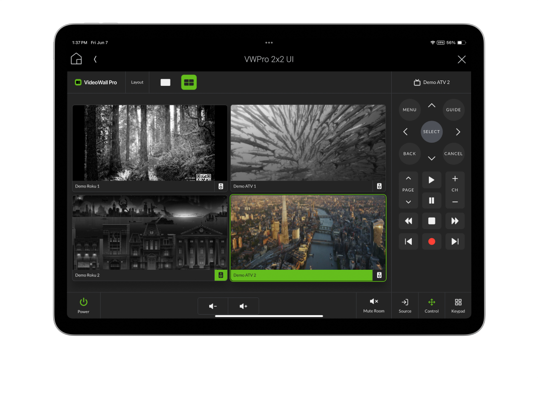 Blackwire Designs Releases VideoWall Pro App for Control4 - Residential ...