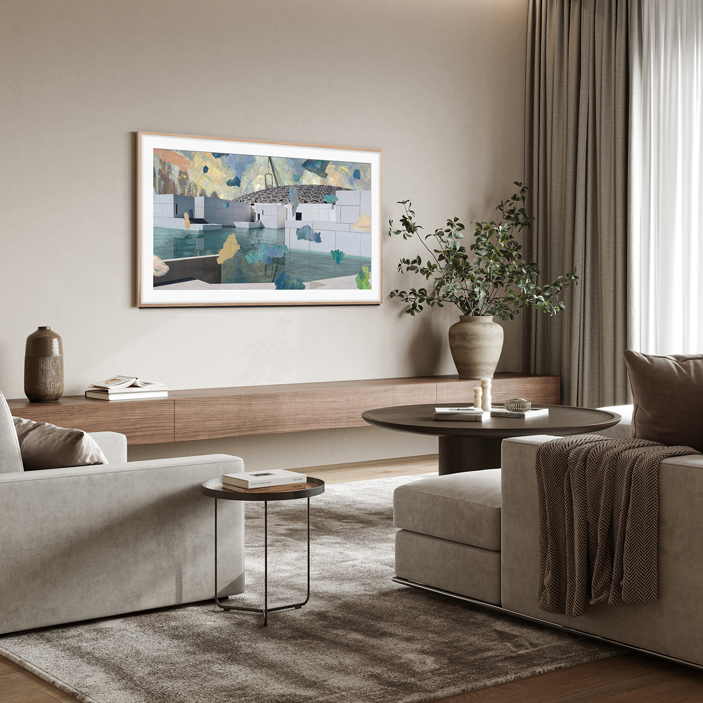 Leon Announces the New Solé TV Frame for Sony’s BRAVIA 7 - Residential ...