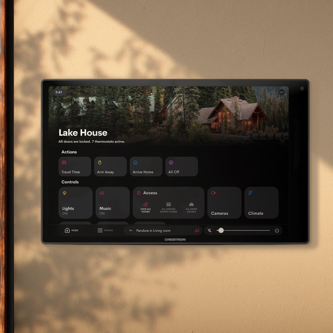 Crestron Unveils 80 Series Touch Screens - Residential Systems