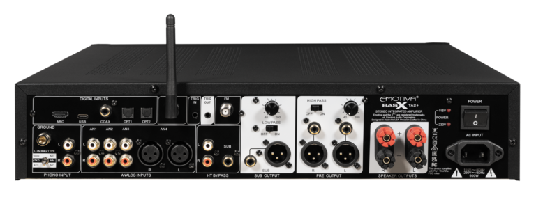 Emotiva Audio Ships BasX TA2+ Preamp/DAC/Tuner/Amplifier - Residential ...
