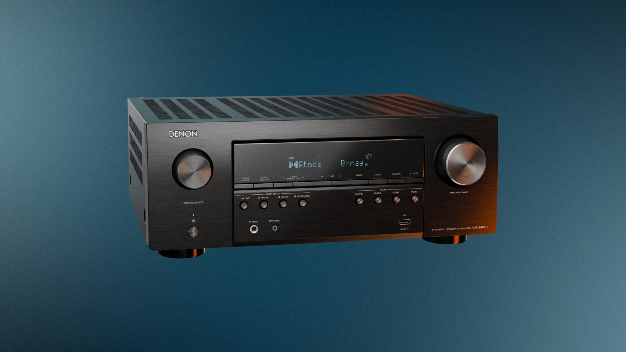Denon Introduces Entry-Level AVR-S980H 7.2-Channel AV Receiver ...